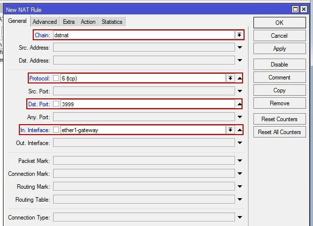 Cara Setting Port Forwarding di Mikrotik Cara Setting Port Forwarding di Mikrotik
